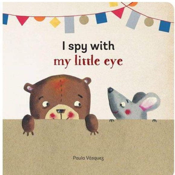 Other | I Spy With My Little Eye Board Book By Paula Vasquez | Poshmark